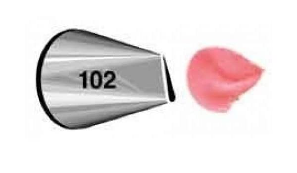 Piping -Wilton 102 - Petal Piping Nozzle – Cakes o'Licious Cake supplies