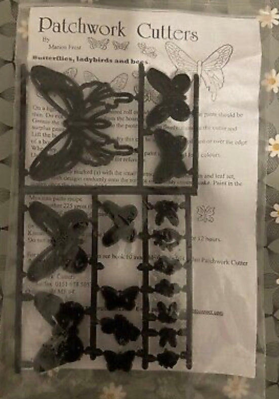 Patchwork cutter - Butterflies – Cakes o'Licious Cake supplies