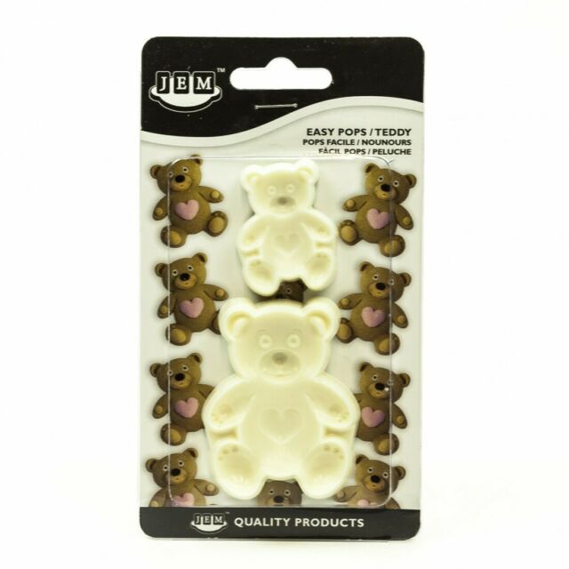 Mould - Pop It Two piece Teddy set – Cakes o'Licious Cake supplies